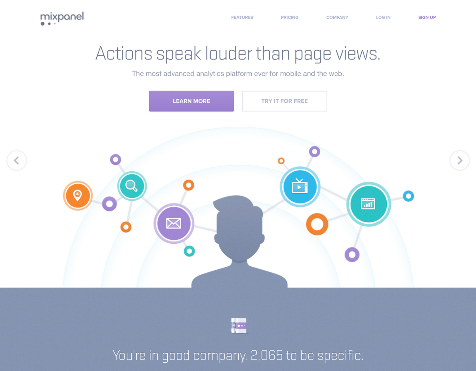 The new Mixpanel.com: How to marry design with the right tech stack ...